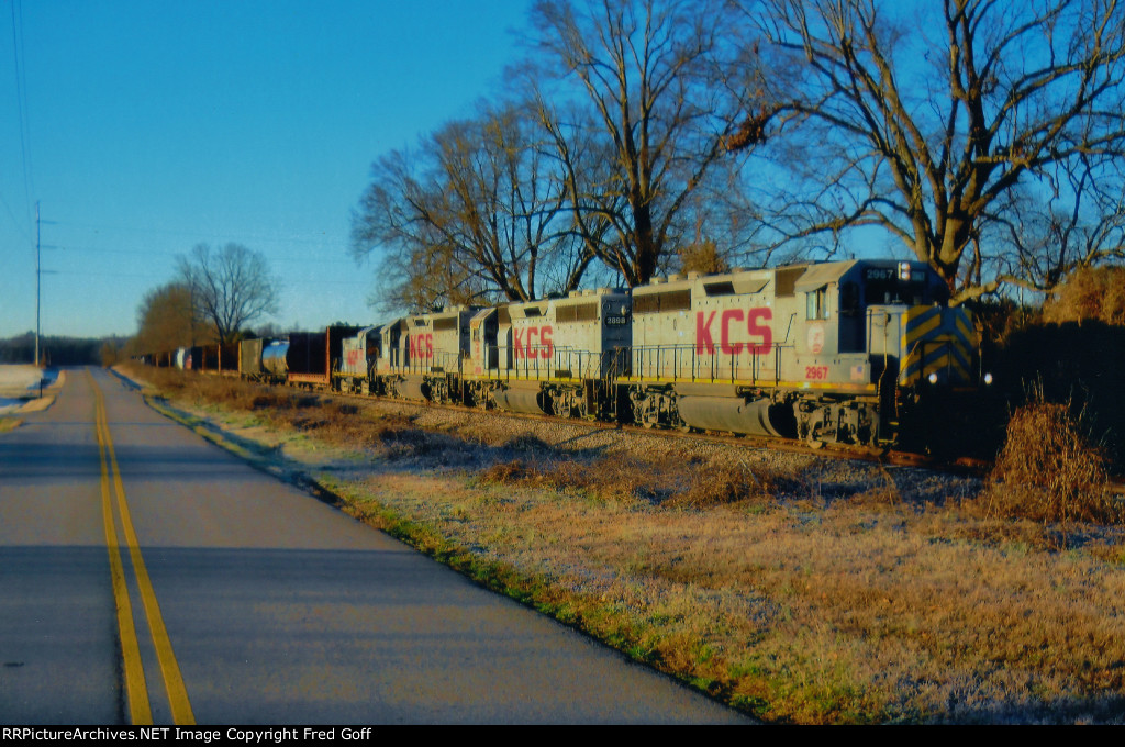 KCS 2967 NORTHBOUND TO CORINTH,MISSISSIPPI